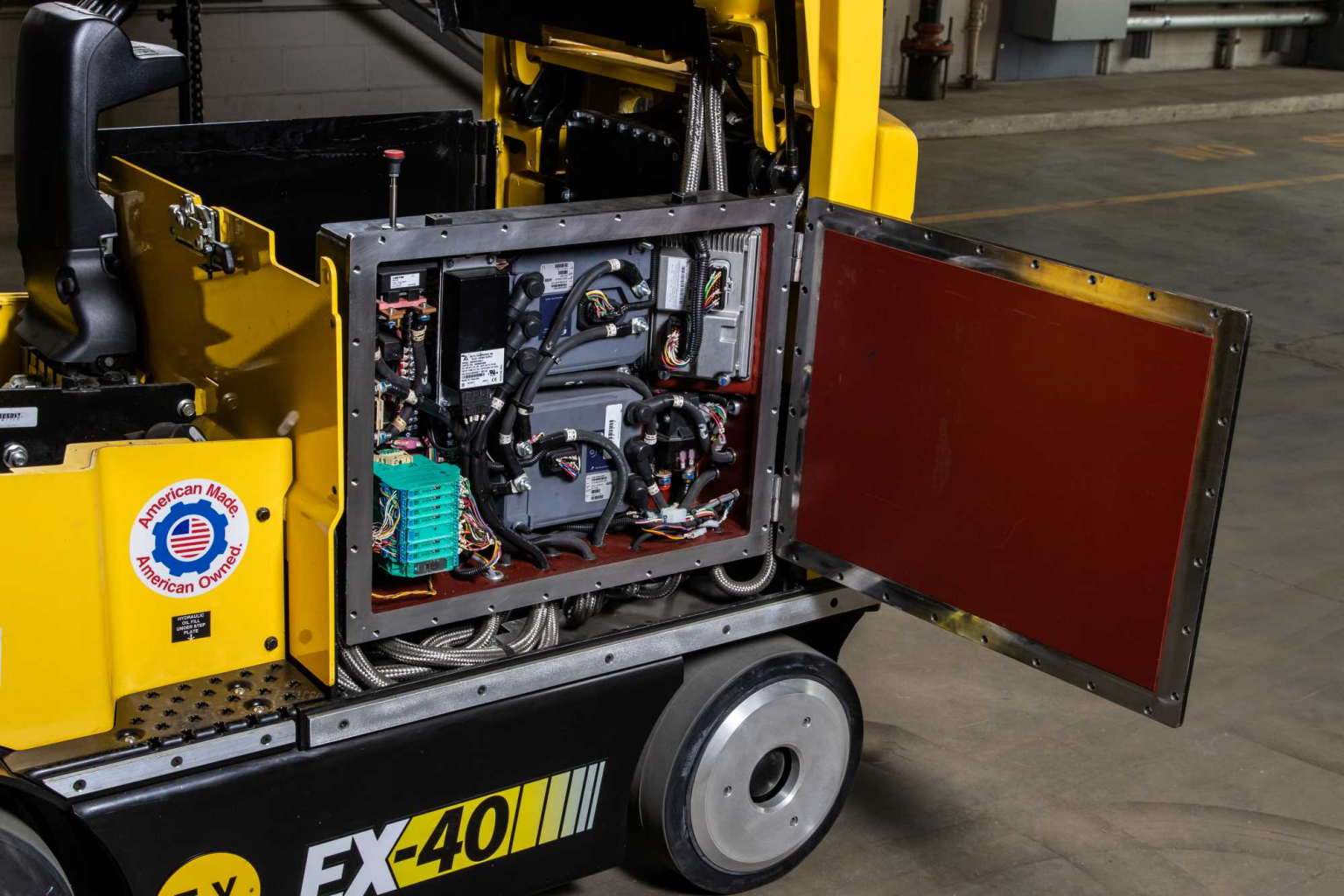 New Sit Down Counterbalanced Model: HSD-EX-AC-40 - RICO Manufacturing