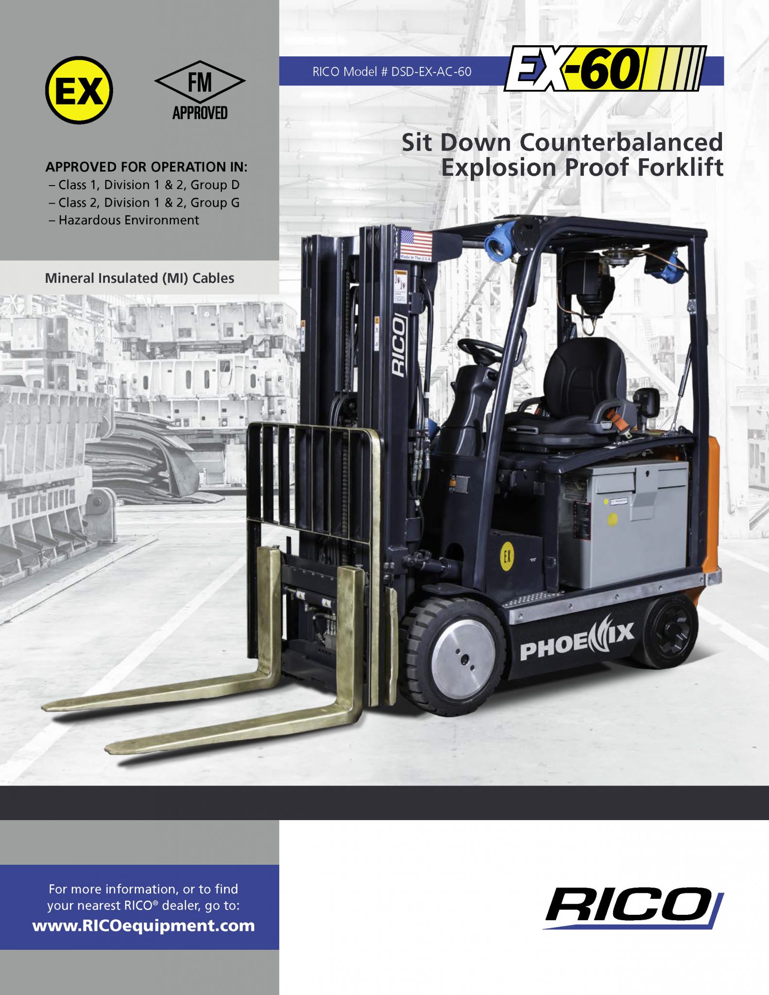 Explosion Proof - RICO Manufacturing