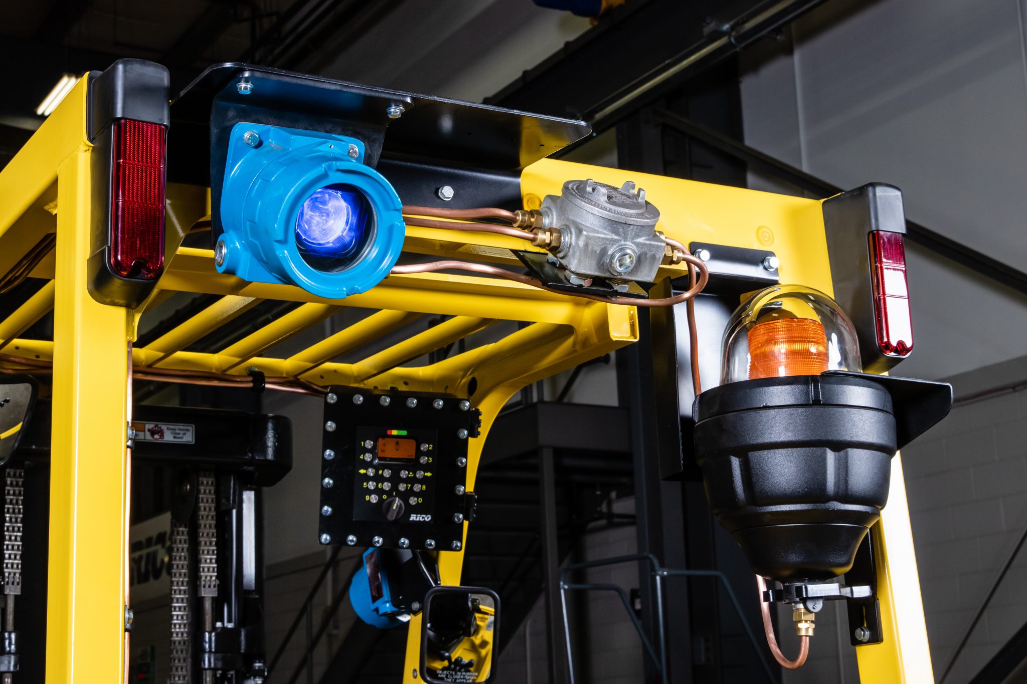 New Sit Down Counterbalanced Model: HSD-EX-AC-100 - RICO Manufacturing